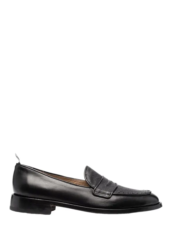 Thom Browne Penny Loafers - Black
