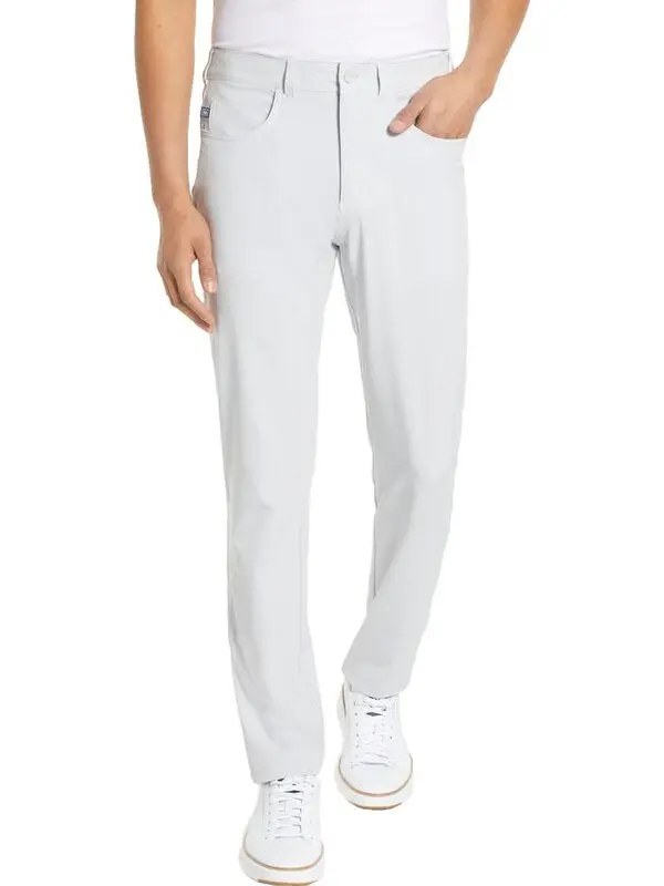 Mizzen+main Traverse Five-pocket Performance Trousers - Gray