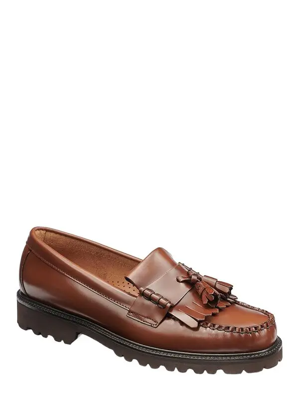 G.H.BASS Layton Lug Sole Loafer - Whiskey