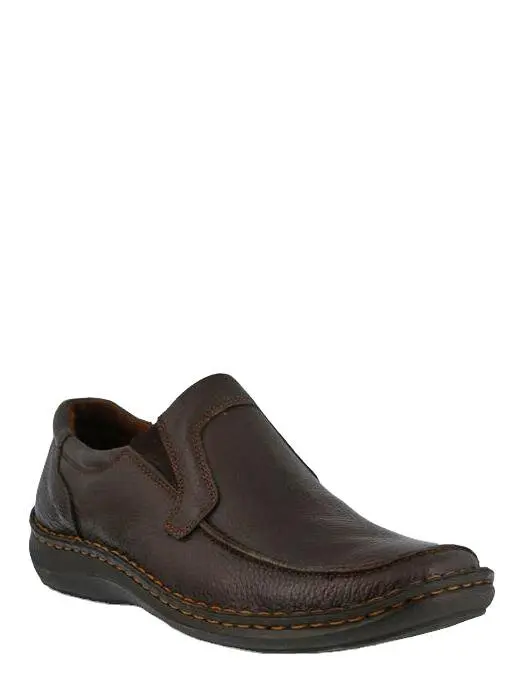 SPRING STEP SHOES Niccolo Moc Toe Loafer - Brown