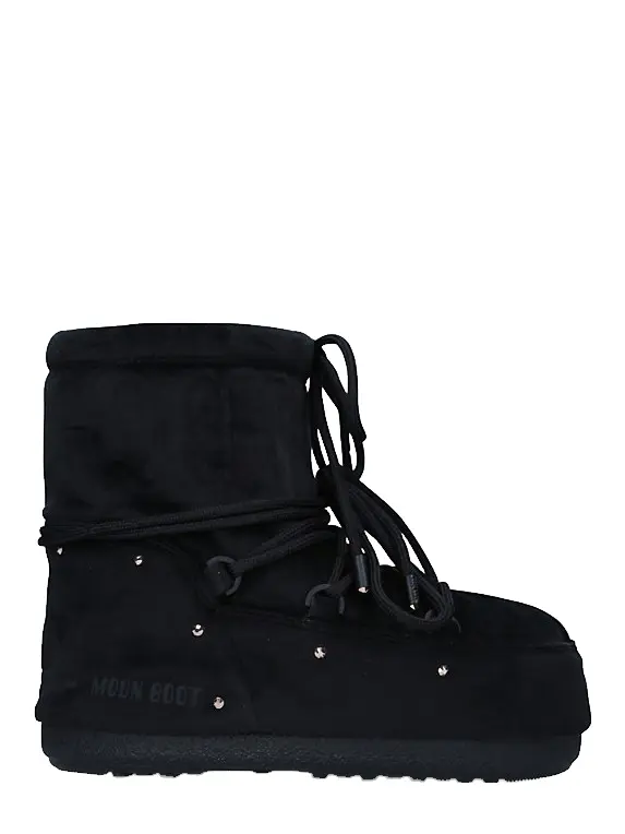 Moon Boot Mars Lace-up Ankle Boots - Black