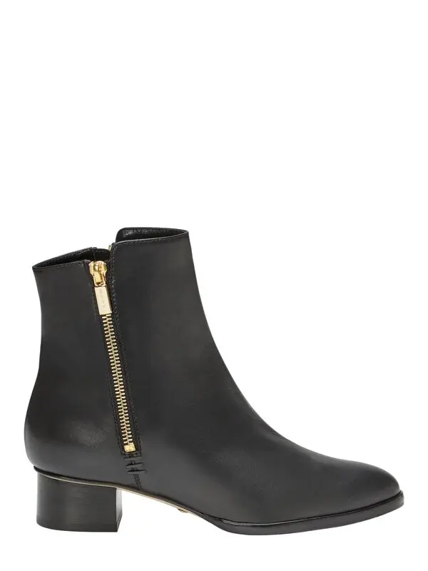 Sarah Flint Perfect Zip Bootie 30 - Black Calf