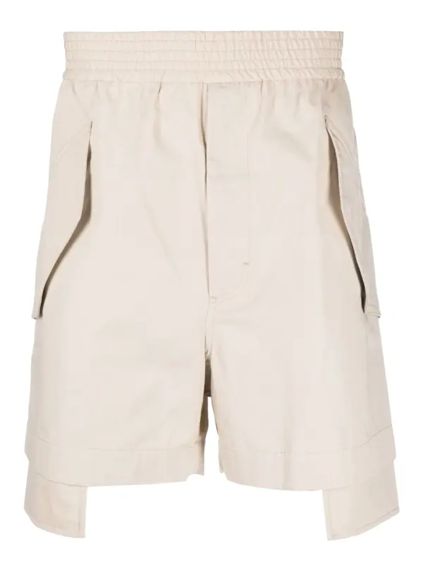 1017 Alyx 9sm Layered Bermuda Shorts - Neutrals