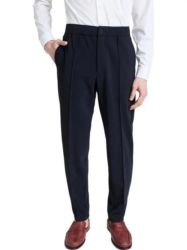 Theory Curtis Drawstring Ponte Pants - Baltic