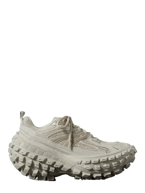 Balenciaga Bouncer Platform Sneakers - Neutrals