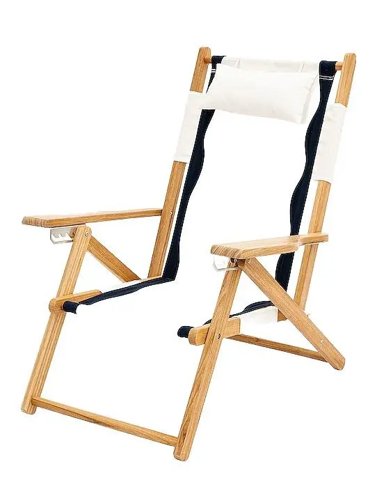 BUSINESS & PLEASURE The Tommy Chair - Malibu Black Stripe
