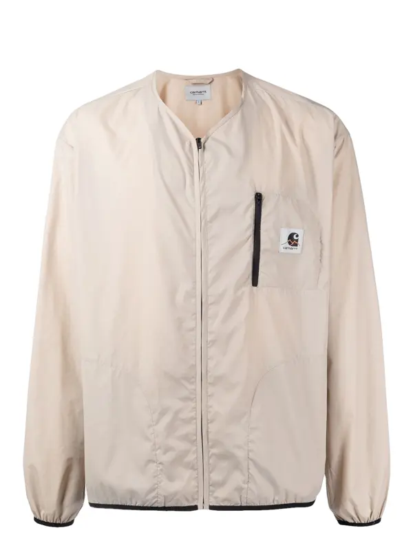 Carhartt Work In Progress Zip Pocket Bomber Jacket - Neutrals