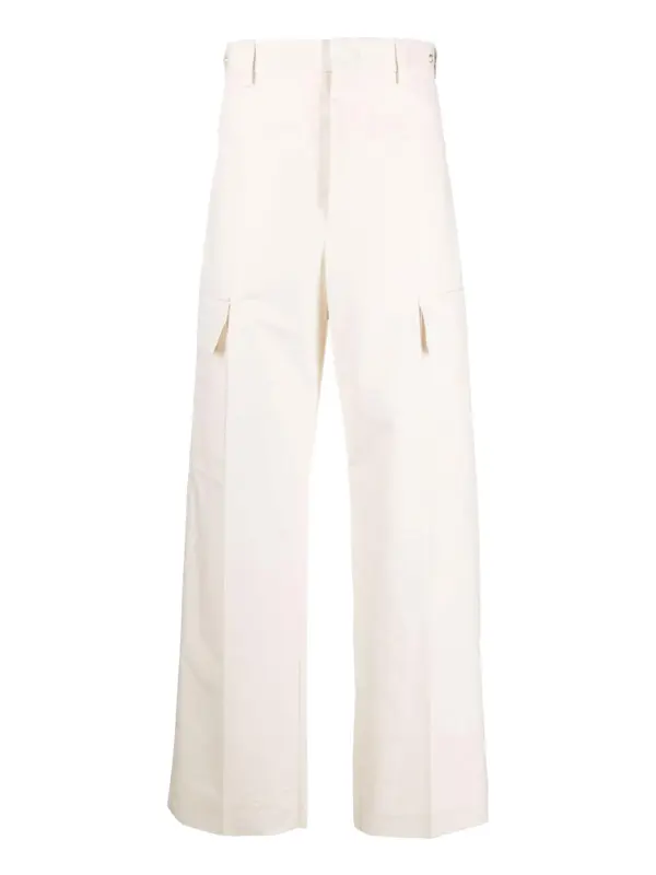 JIL SANDER Cargo-pocket Trousers - Neutrals