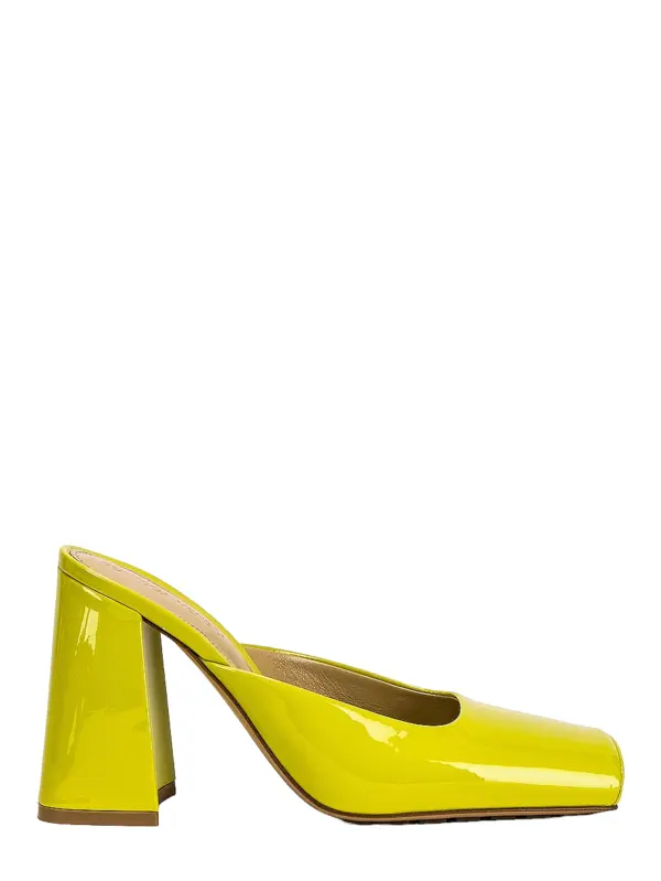 Bottega Veneta Tower Mules - Kiwi