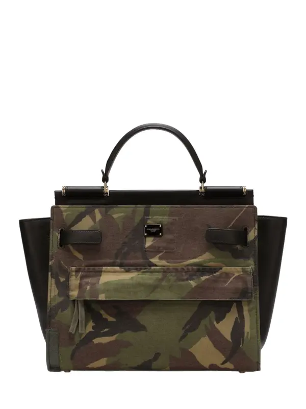 Dolce & Gabbana Sicily 62 Soft Top-handle Bag - Green