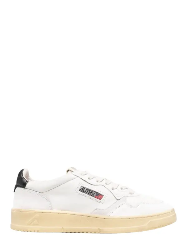 AUTRY Leather Sneakers - White