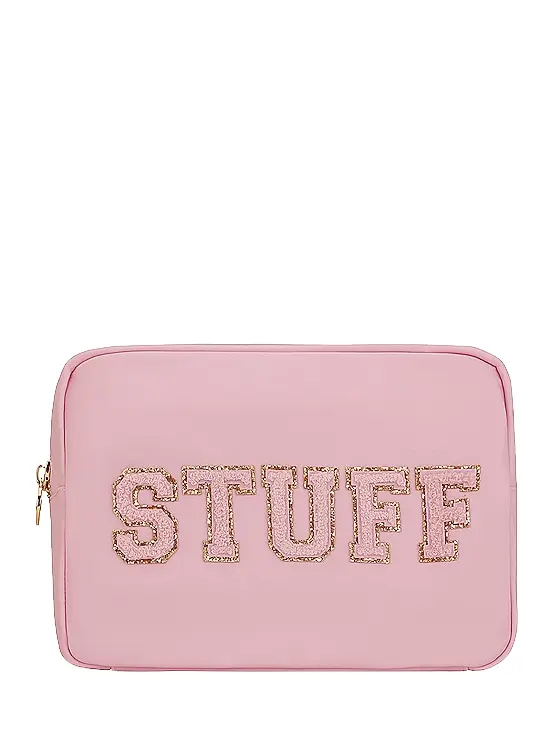 Stoney Clover Lane Large Stuff Pouch - Flamingo