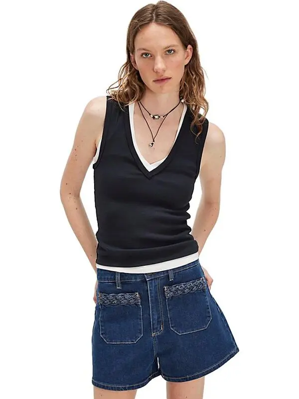 Rolla's Mirage Denim Shorts - Deep Blue