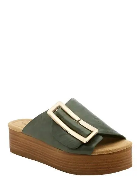 KELSI DAGGER BROOKLYN Dover Platform Sandal - Moss