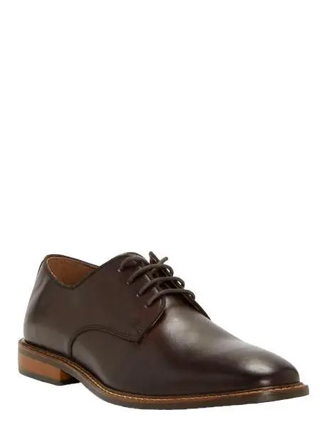 Vince Camuto Lyre Leather Derby - Mocha