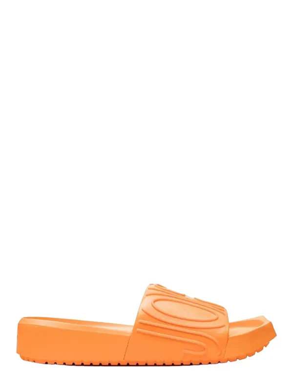 JORDAN Nola Logo-embossed Slides - Orange