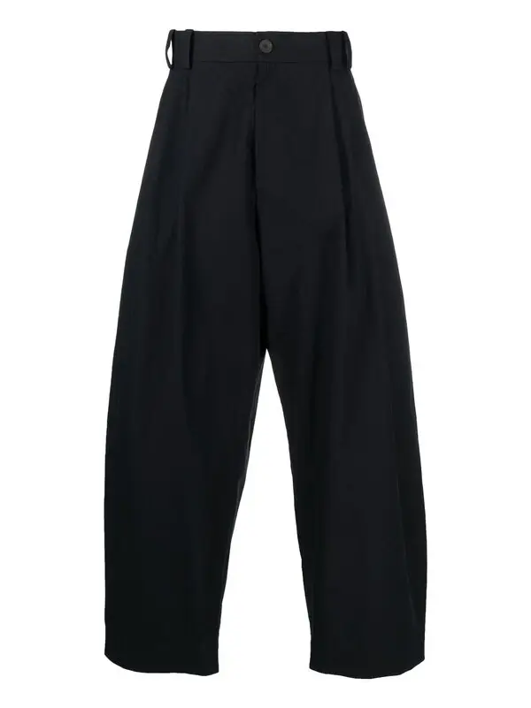 Studio Nicholson Yale Wide-leg Trousers - Blue