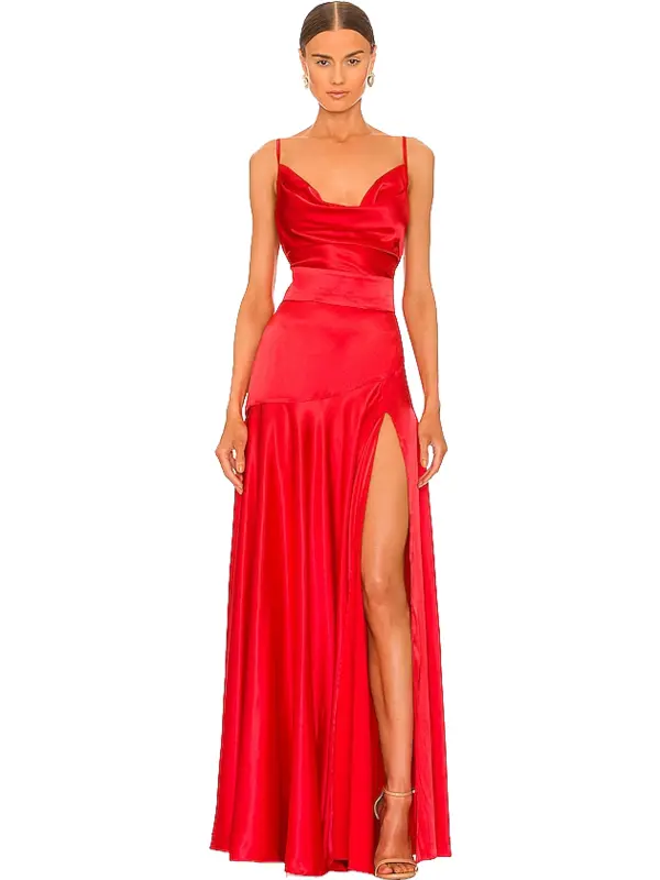 Bronx And Banco X Leo Maxi Dress - Red