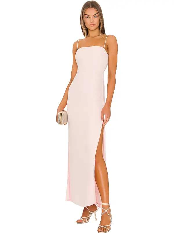 Superdown Addison Maxi Dress - Blush