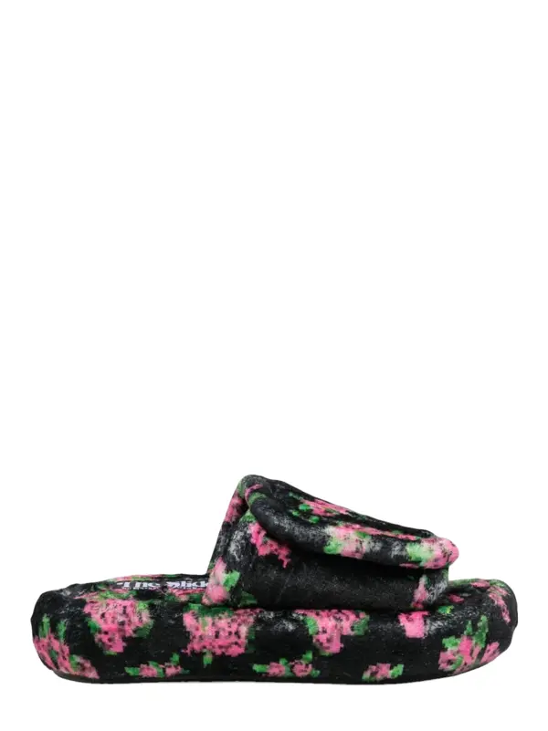 Natasha Zinko Pixel Flower Slides - Multicolour