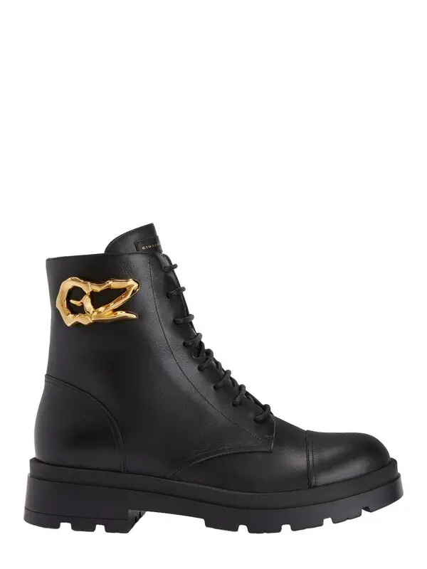 GIUSEPPE ZANOTTI Harlock Zali Combat Boots - Black