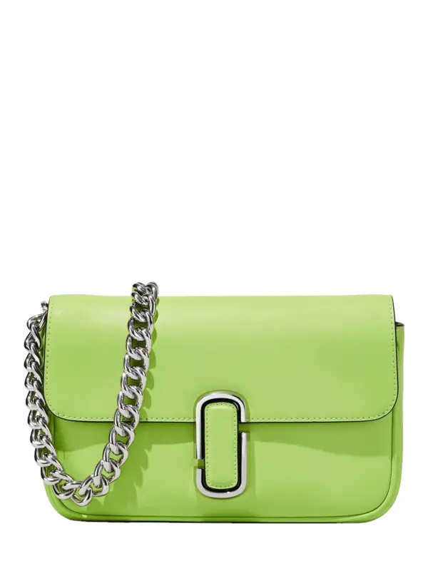 Marc Jacobs Foldover Top Shoulder Bag - Green