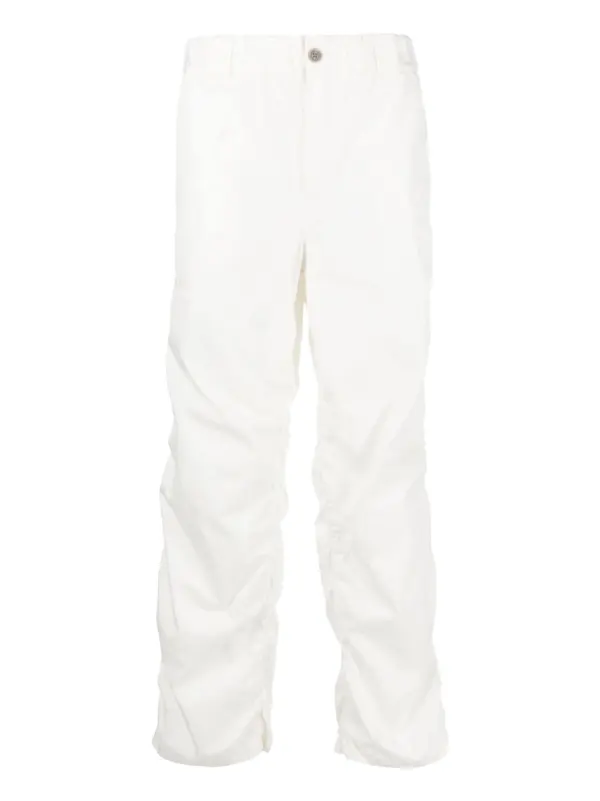 UNDERCOVERISM Straight-leg Draped Trousers - Neutrals