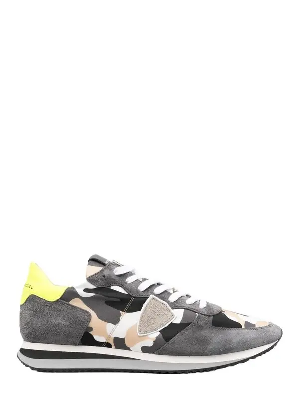 Philippe Model Camouflage Sneakers - Grey