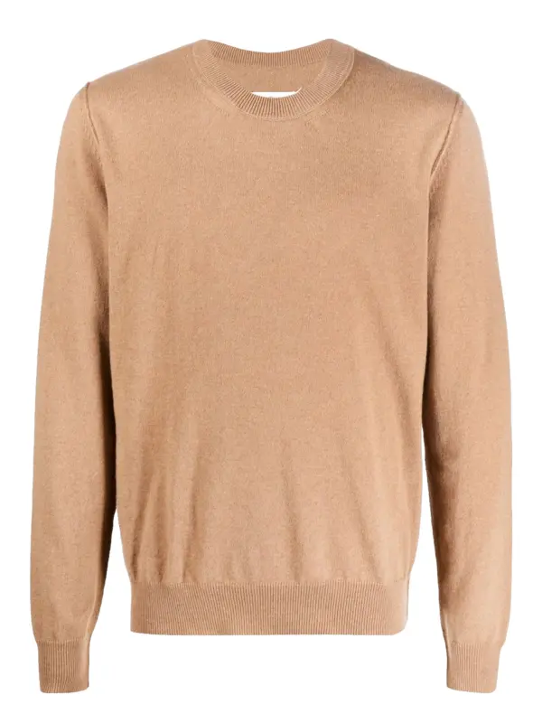 MAISON MARGIELA Crew-neck Jumper - Brown