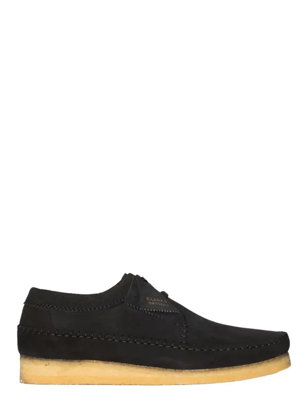 Clarks Weaver Lace-up Shoes - Black