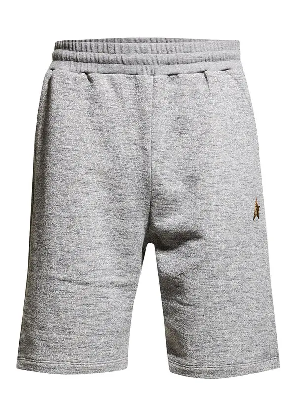 Golden Goose Diego Star Boxing Shorts - Medium Grey Melange/