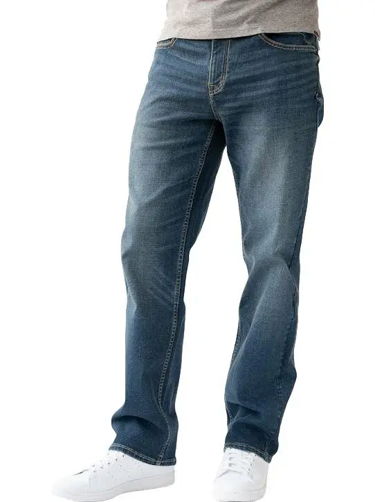DEVIL-DOG DUNGAREES Relaxed Straight Leg Jeans - Burke