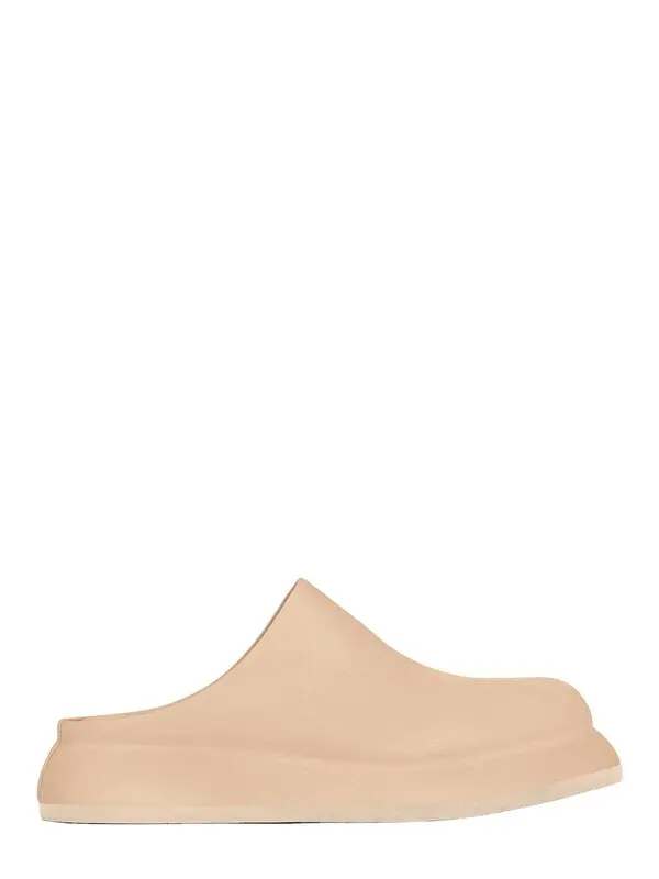 Jacquemus Bricciola Leather Mules - Neutral