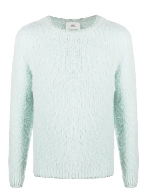 Ami Long-sleeved Jumper - Green