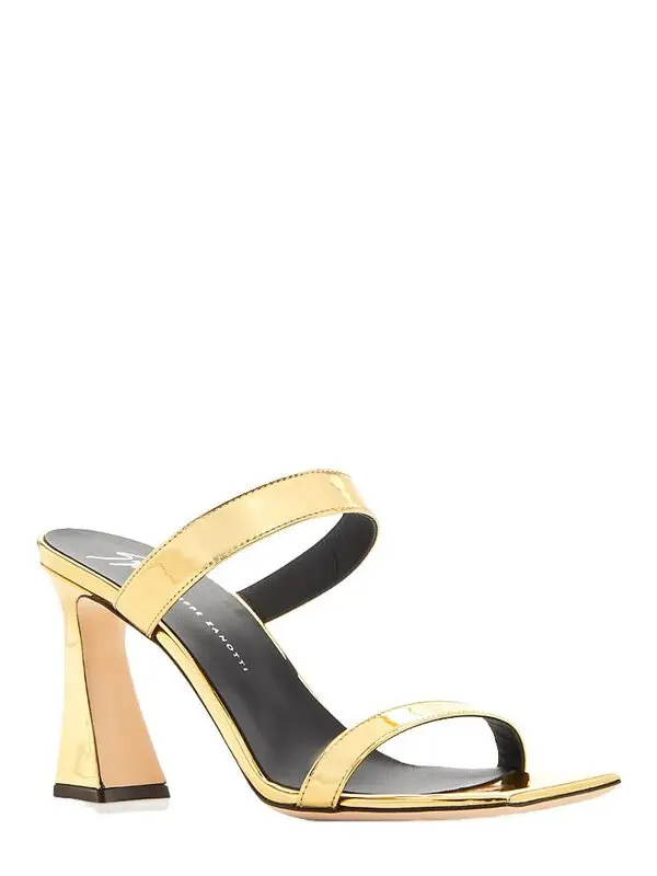 GIUSEPPE ZANOTTI High Heel Slide Sandals - Oro