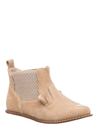 ELEPHANTITO Teddy Chelsea Boot - Beige