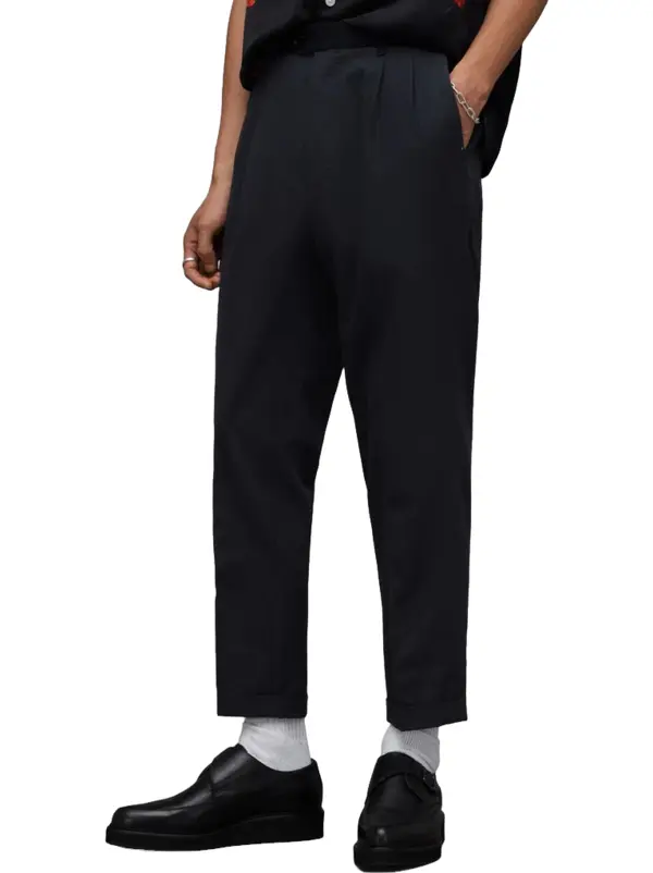 All Saints Tallis Pleated Trousers - Cosmic Blue