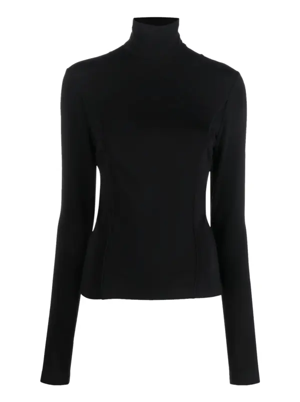 Givenchy Asymmetric Cut-out Top - Black