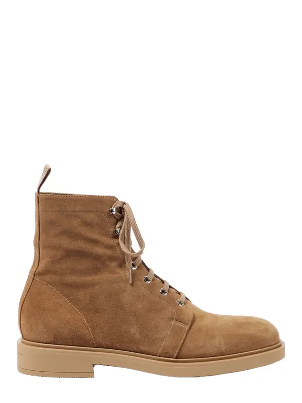 GIANVITO ROSSI Richard Suede Desert Boots - Brown