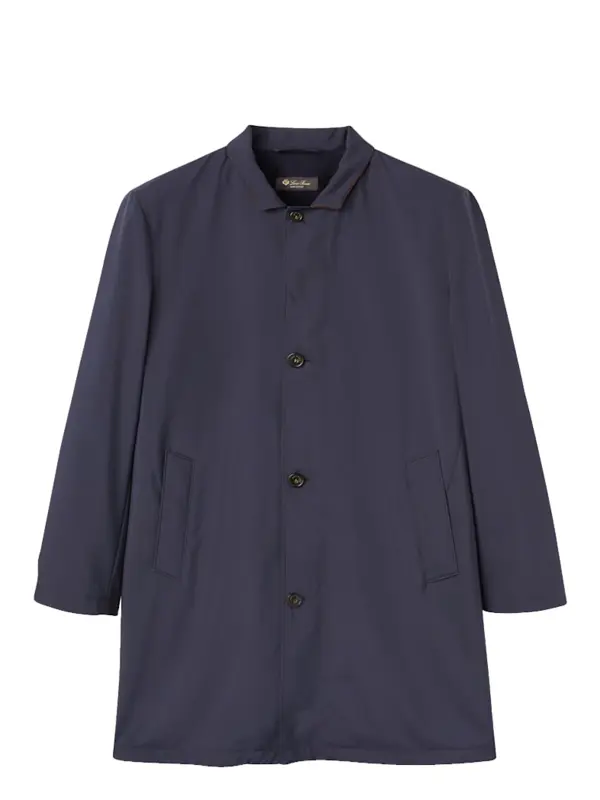 Loro Piana Sebring Windmate Jacket - Navy Ocean Wave