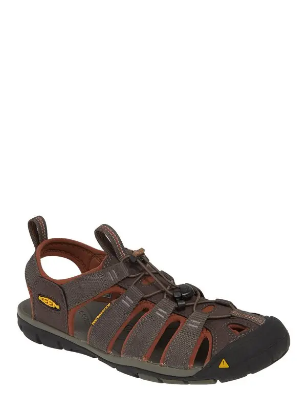 Keen Clearwater Cnx Sandal - Raven/tortoise Shell
