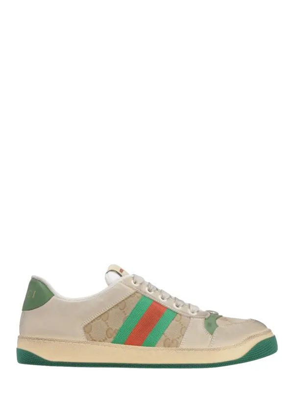 Gucci Screener Lace-up Sneakers - Neutrals