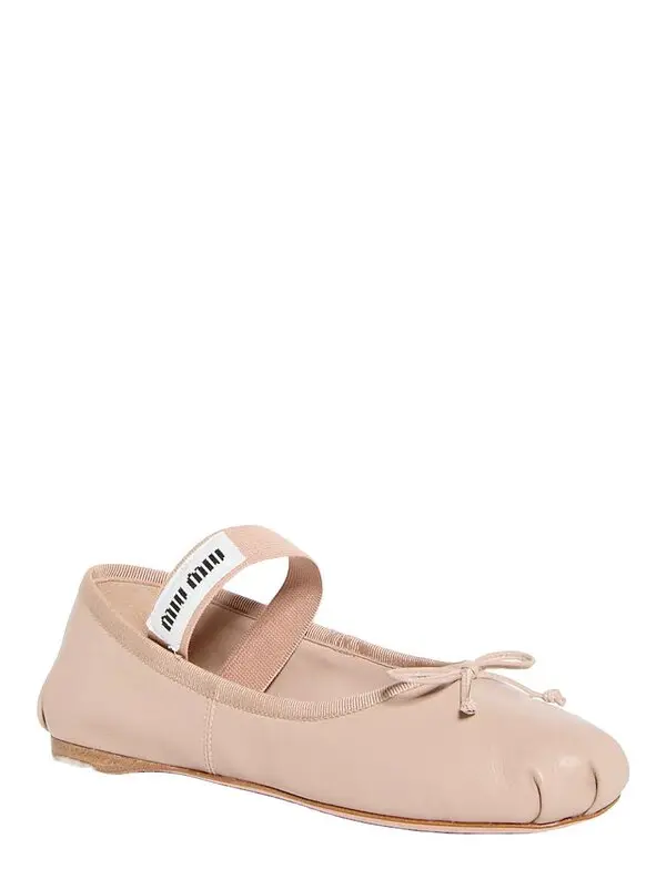 Miu Miu Ballet Slipper Flats - Ninfea