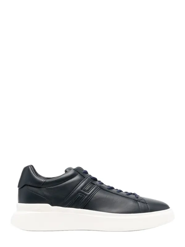 Hogan H580 Leather Sneakers - Blue