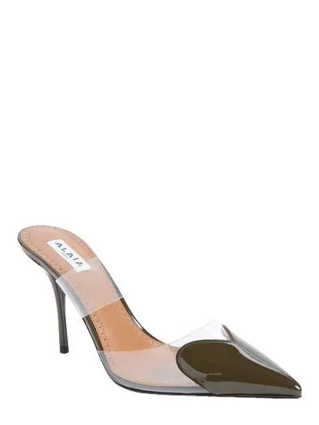 Alaïa High Heel Mule - Kaki