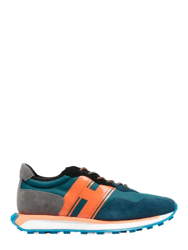 Hogan Logo-print Low-top Sneakers - Blue