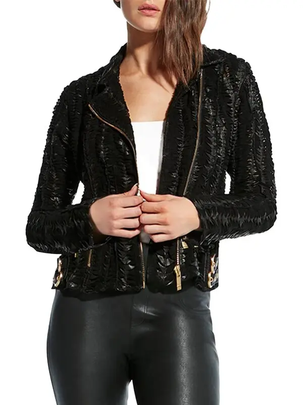 AS By DF Safe And Sound Leather Moto Jacket - Black