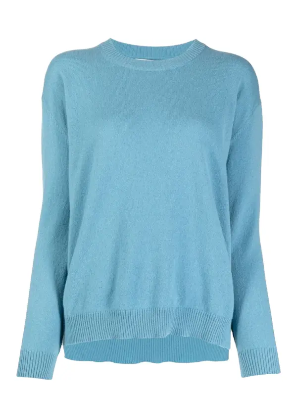 Pringle Of Scotland Round-neck Cashmere Jumper - Blue