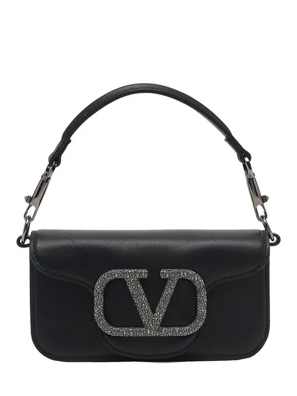 Valentino Garavani Loco Vlogo Small Shoulder Bag - Nero