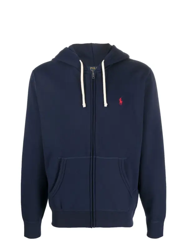 Ralph Lauren The Rl Zip-up Hoodie - Blue
